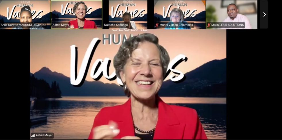 WEBINAIRE GHV MARS – NOS VALEURS | Global Human Values